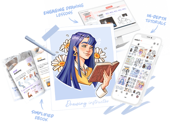 ZEPHY | Free Beginner Drawing Course: Drawing Basics in 3 Days