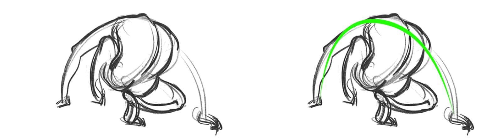 Line of Action Basics: 5 Reasons Every Artist Should Use It - Zephy