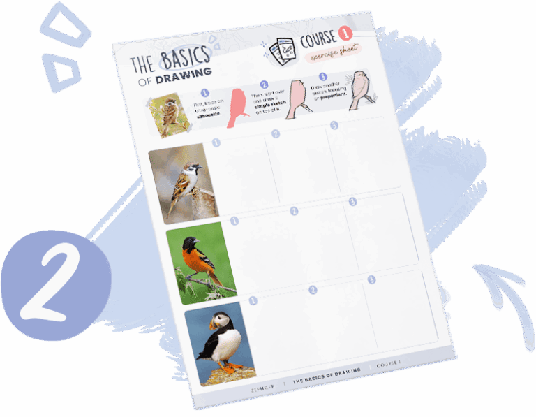 ZEPHY | Free Beginner Drawing Course: Drawing Basics in 3 Days