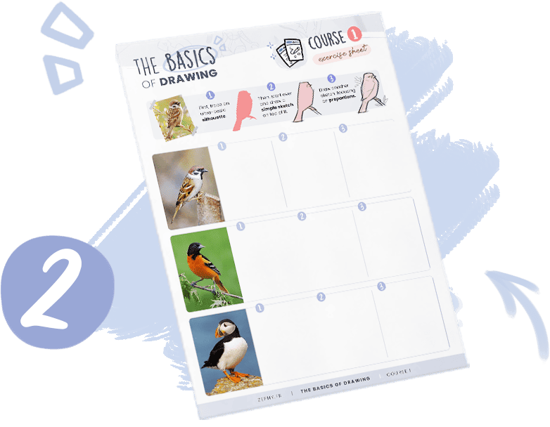 ZEPHY | Free Beginner Drawing Course: Drawing Basics in 3 Days