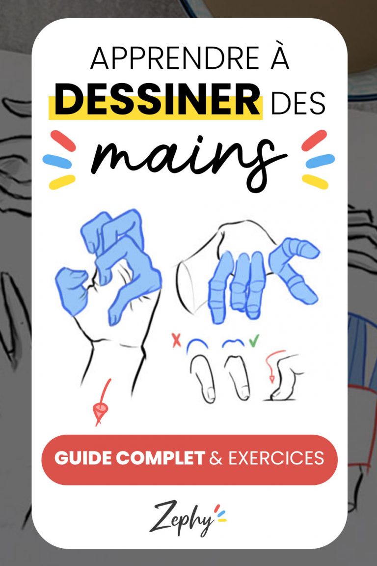 ZEPHY | The Complete Guide to Drawing Hands: Techniques