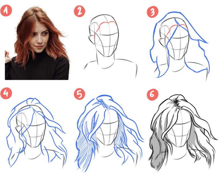 ZEPHY | Hair Drawing Essentials: A Step-by-Step Guide